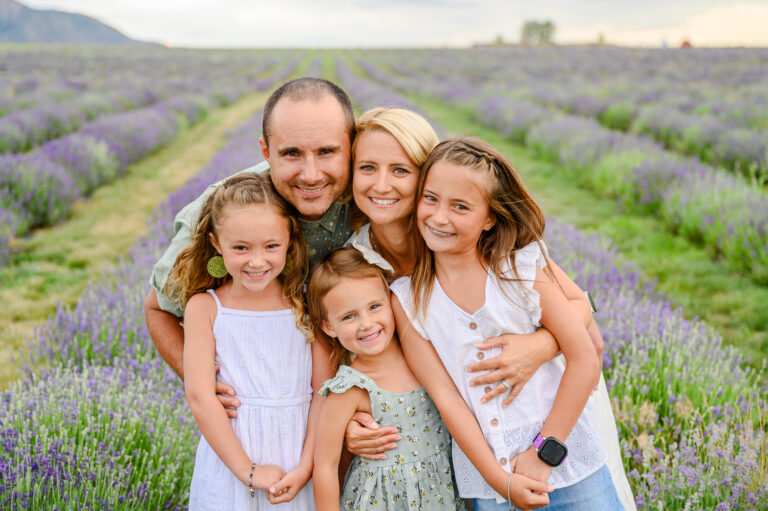 Lavender Field Family Pictures | Utah Family Photographer ...